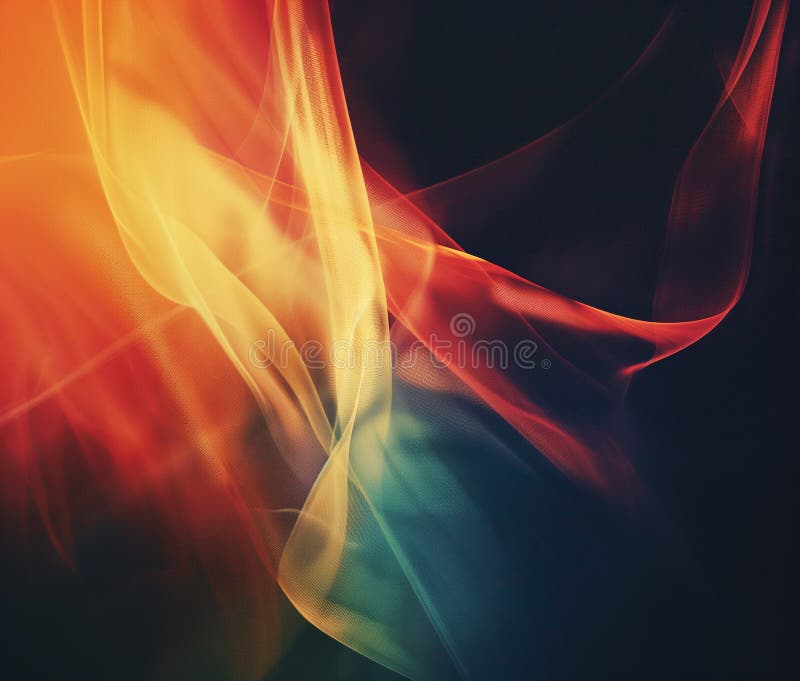 Blurred Flare Lights Background with Soft Glowing Effects, Generative ...