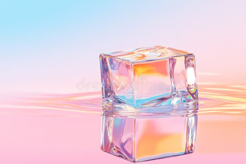 Blurred Glassmorphism: Futuristic Soft Ambient Still Life with Gradient ...