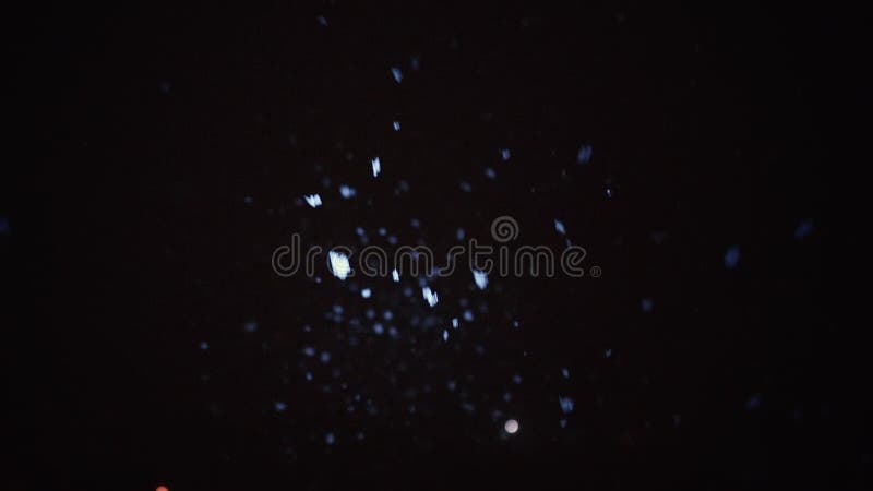 Blurred Glow Texture. Slow Motion Shooting. Snowfall Effect for ...