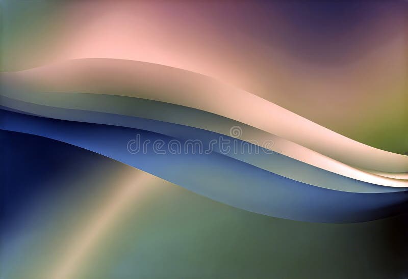Blurred Gradient Background. Abstract Design Template for Brochures ...