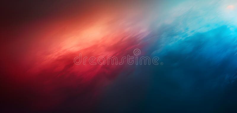 Abstract Space Gradient Background - Red and Blue Stock Illustration ...