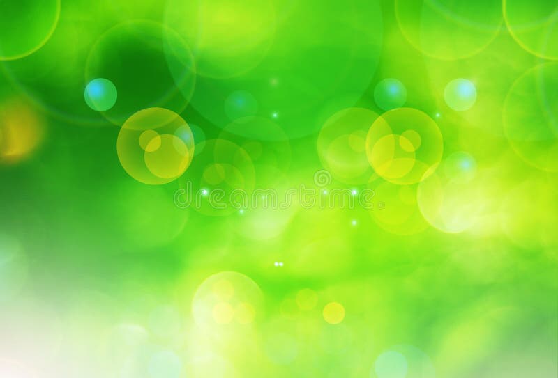 Blurred Green Abstract Background Stock Illustration - Illustration of ...