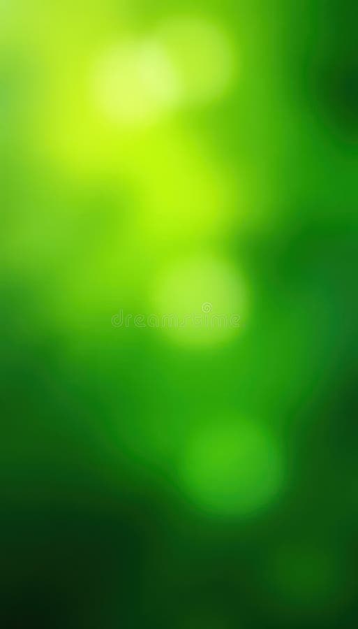 Blurred Green Bokeh, Subtle Color Shift, Light Flares, Flowing ...