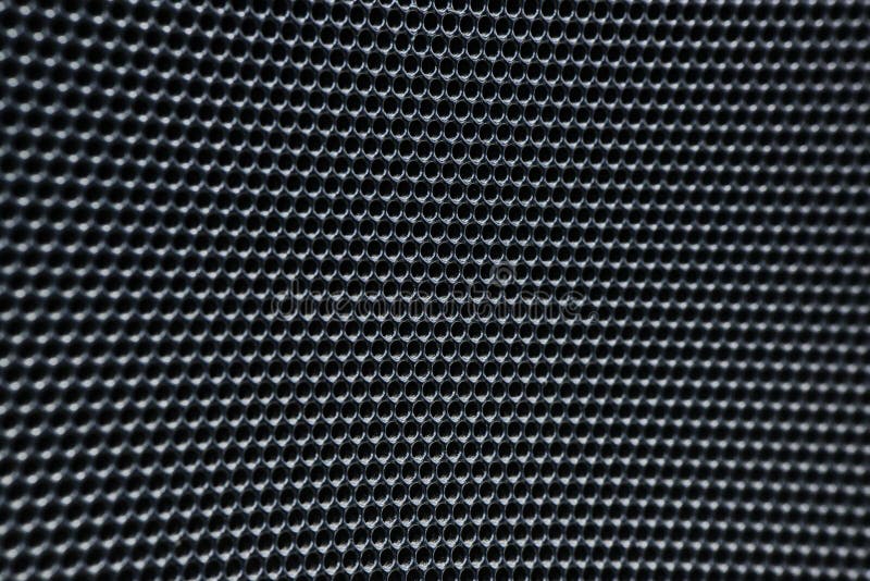 Blurred Grey Macro Round Metallic Grid Net Texture Stock Image - Image ...