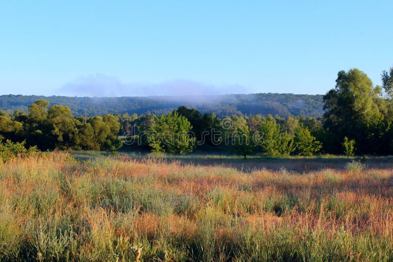 Blurred Image of a Beautiful Landscape. Abstract Nature Background ...