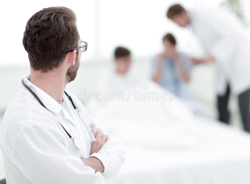 Blurred Image of a Patient in Critical Condition Stock Image - Image of ...