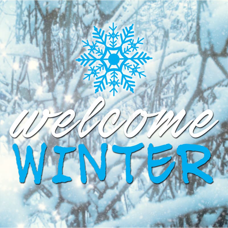 Welcome to winter icon stock vector. Illustration of weather - 78518124