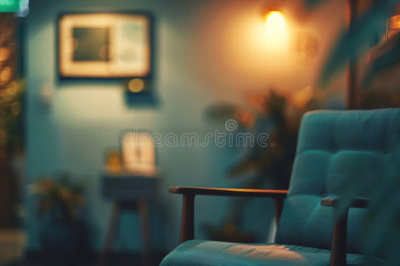 Therapy Room Design, Contemporary Therapists Office with a Cozy Couch ...