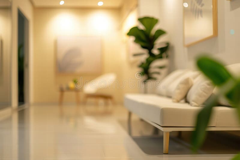 Therapy Room Design, Contemporary Therapists Office with a Cozy Couch ...