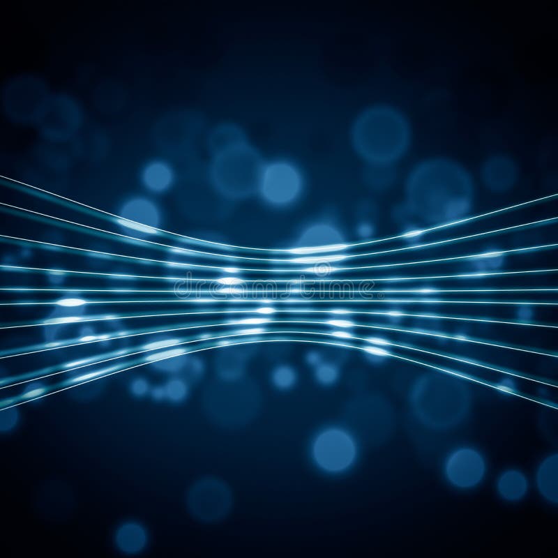 Light Blue Abstract Backgrounds with Light Bokeh, Abstract Matrix Like ...