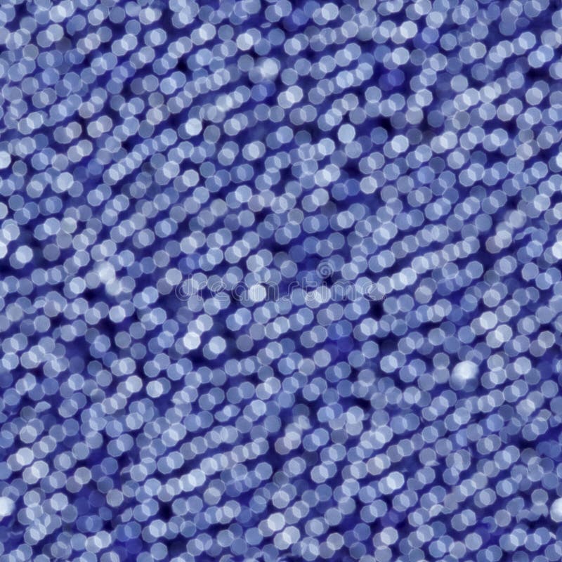 Blurred Lights on Blue Background. Seamless Square Texture. Stock Image ...
