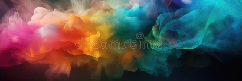 A Blurred Mix of Color, Creating an Ethereal Effect Background ...