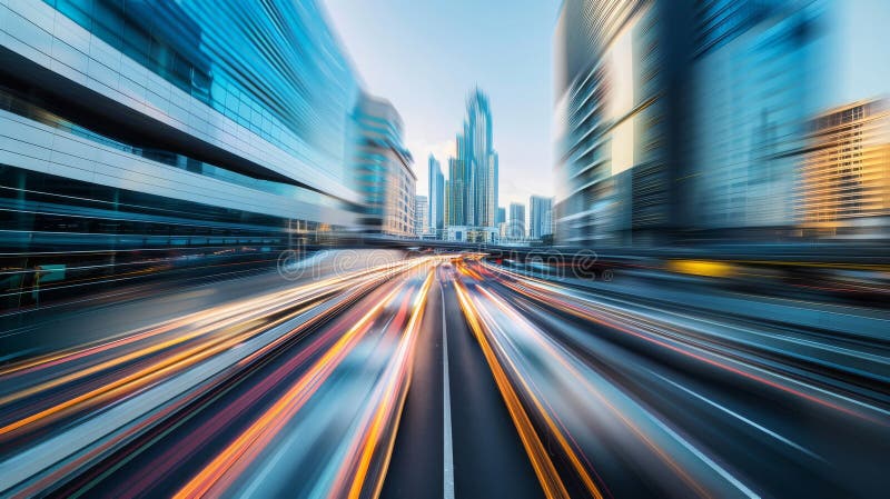 Blurred Motion Captures the Hustle and Bustle of Urban Rush Stock ...