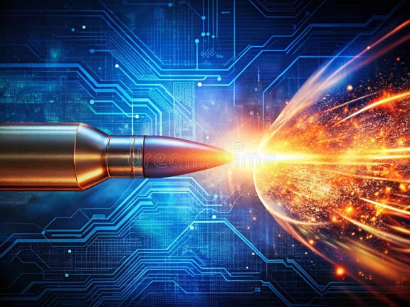 Blurred Motion and Future Tech a Double Exposure of HighSpeed Bullet ...