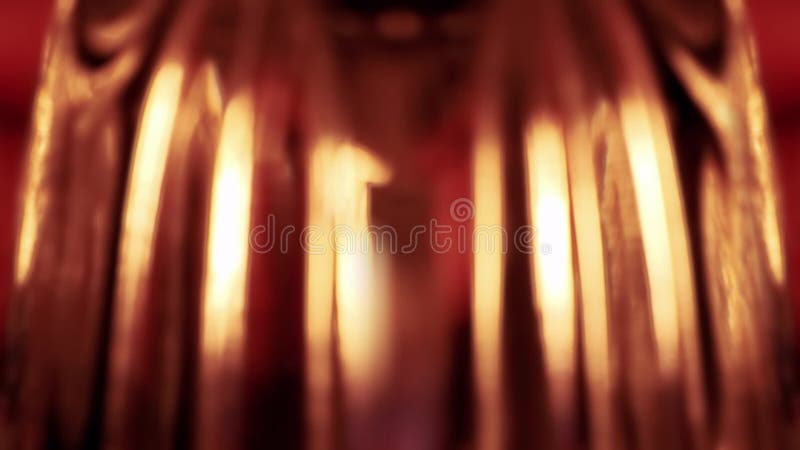 Blurred Moving Fire Light Reflection on Glass Stock Video - Video of ...