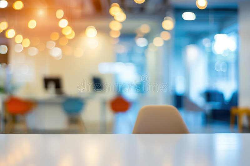 Blurred Office Background stock illustration. Illustration of door ...