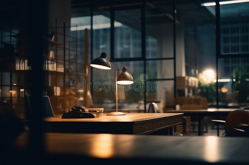 Evening Workspace Stock Illustrations – 971 Evening Workspace Stock ...