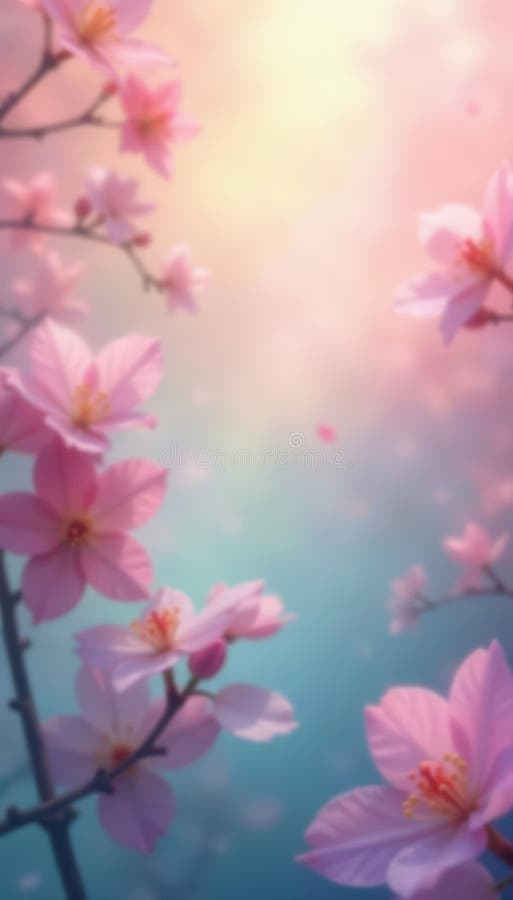 Blurred Pastel Shades Create a Dreamy, Hazy Effect , Color Blend ...