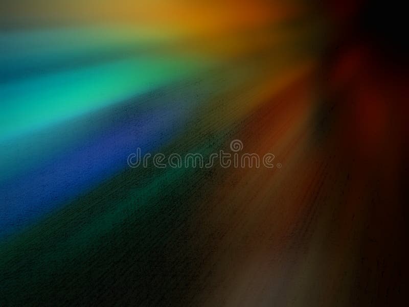 Blurred Pattern of Colorful Rainbow Lines Stock Illustration ...