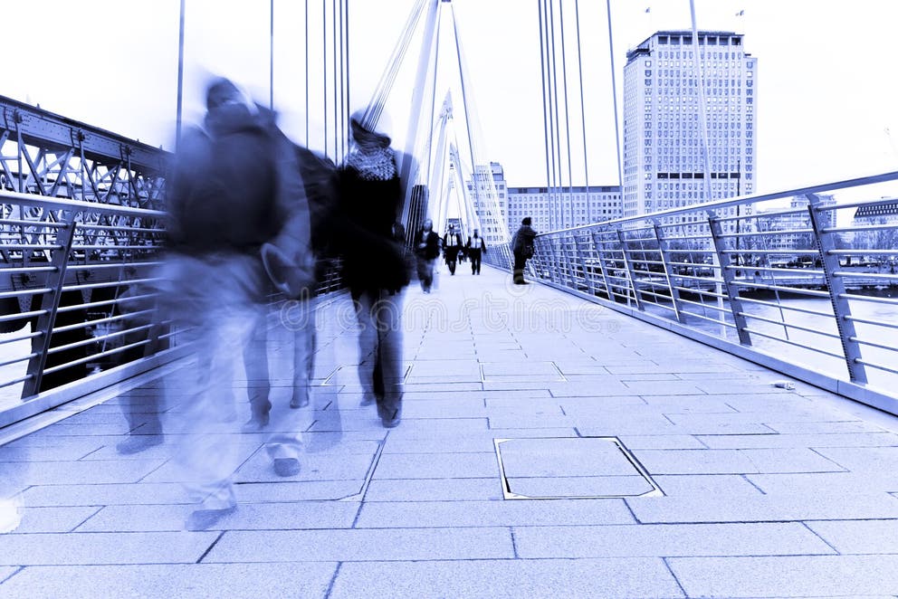 Blurred people stock image. Image of corridor, change - 5500263