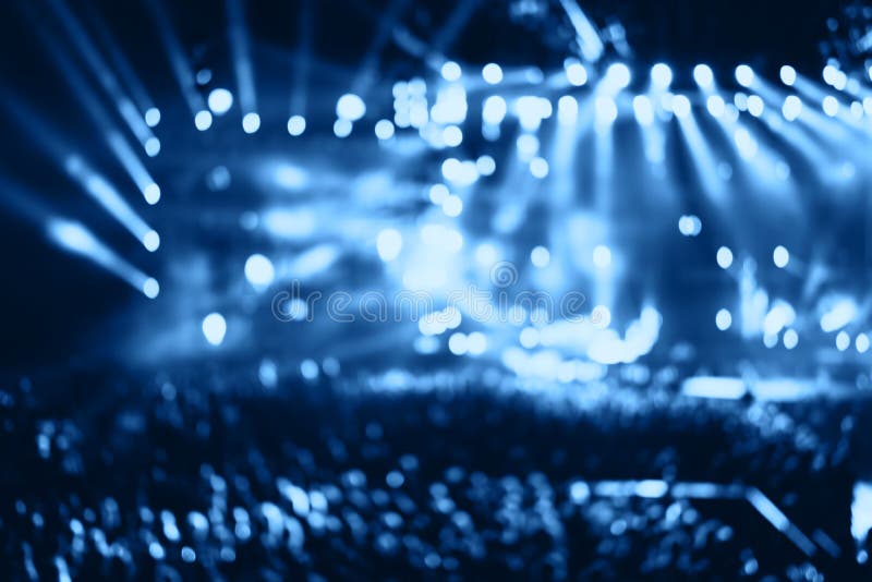 Blurred Blue Crowd of People Stock Image - Image of blue, crowd: 165820415