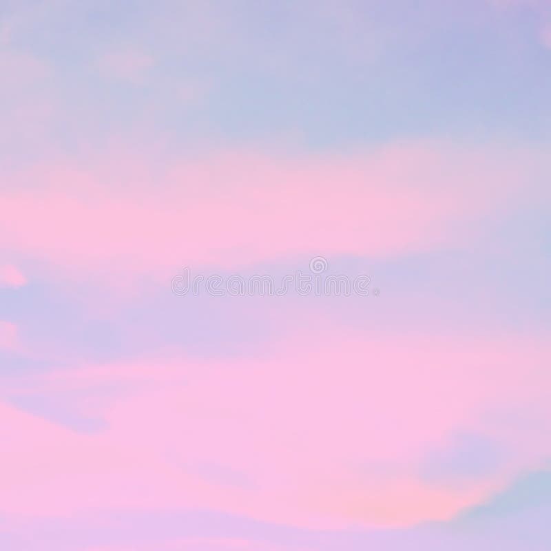 Pink And Blue Sky Wallpaper