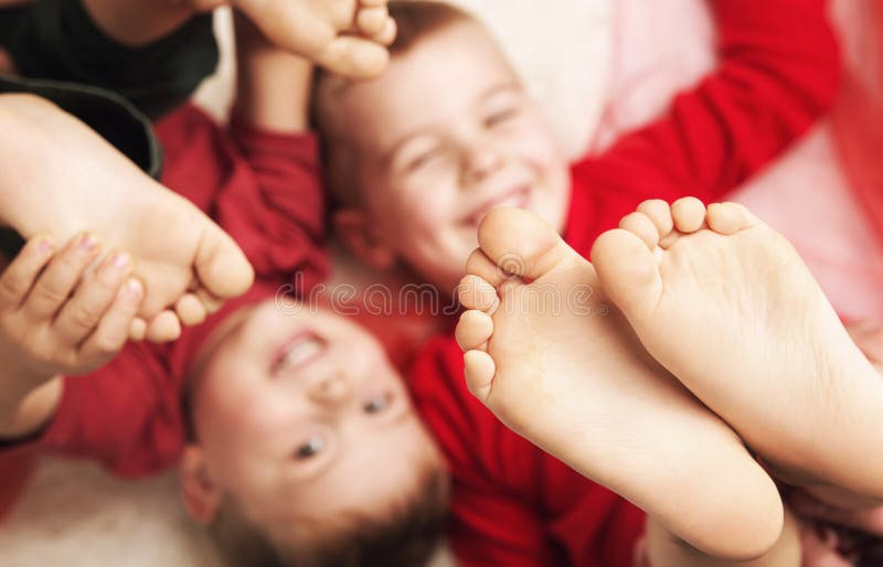 Blurred Portrait of Two Small Brothers Stock Photo - Image of male ...