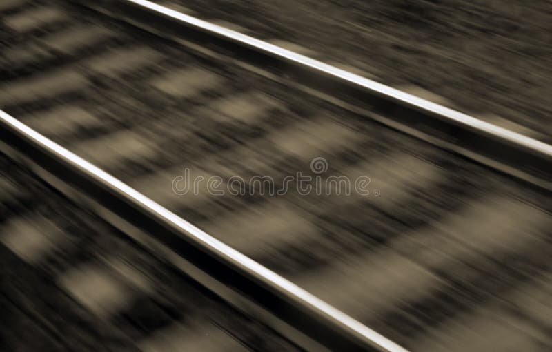 Blurred railway lines stock image. Image of steel, effect - 4611979