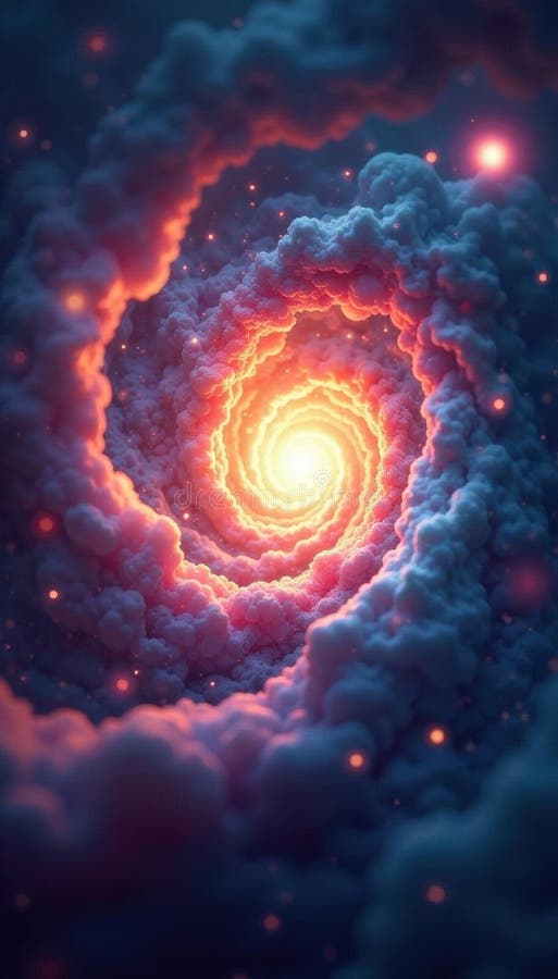 Blurred Rainbow Vortex, Ethereal and Luminous , Vortex, Wallpaper Stock ...