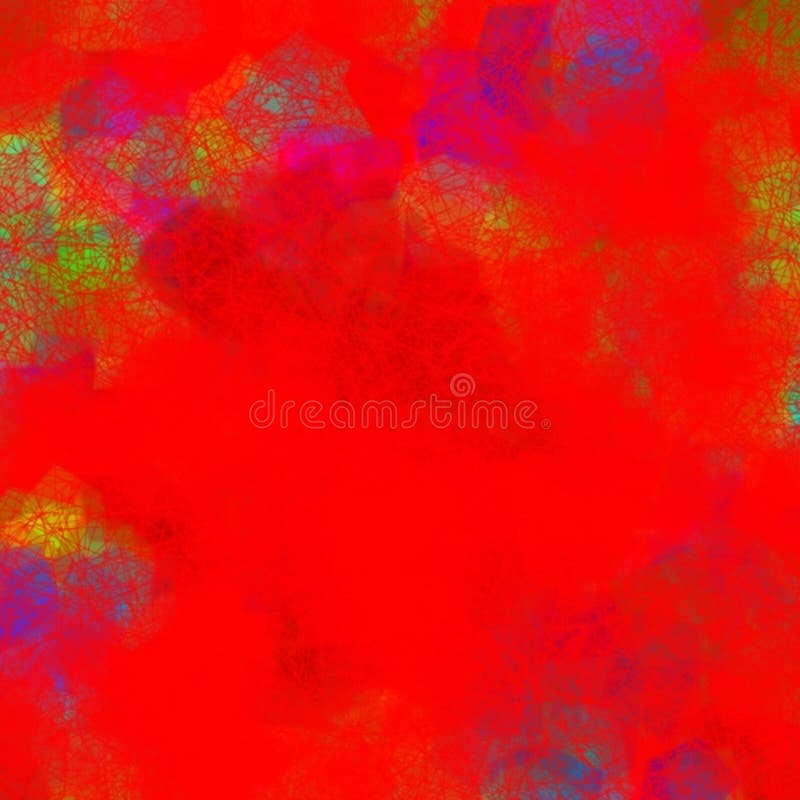 Blurred Red Ink Background on Old Paper Texture Stock Illustration ...