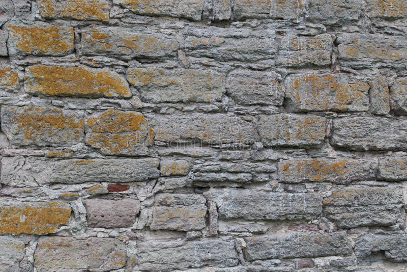 Blurred with Resin Brick Wall Background. Texture of Contaminated Brick ...
