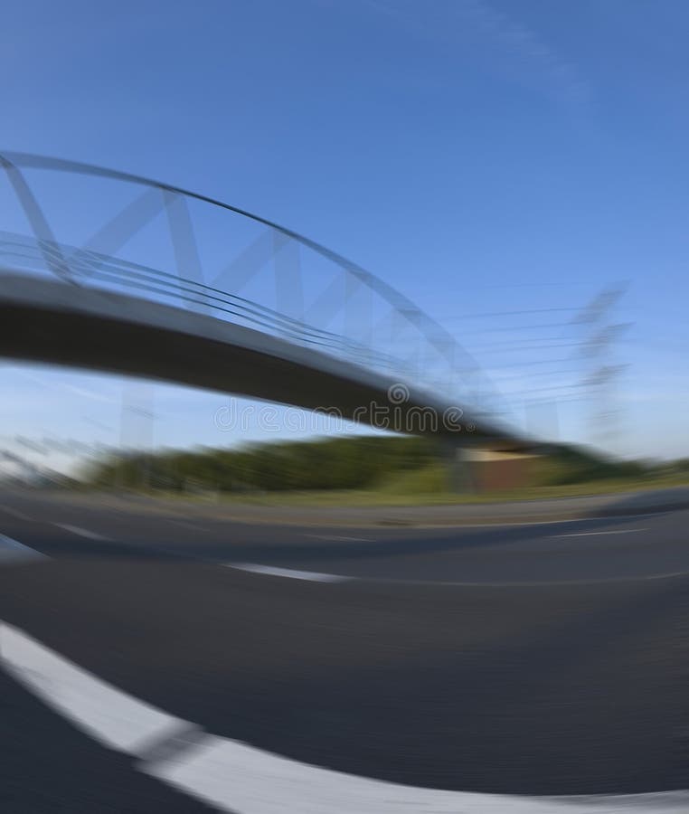 Blurred road stock image. Image of stripes, evening, markings - 151391
