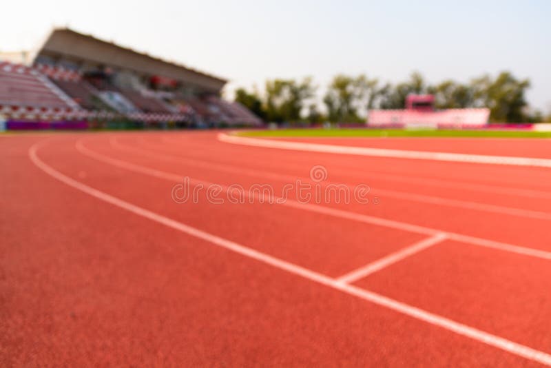 Blurred Running Tracks Grandstand Stock Photos - Free & Royalty-Free ...
