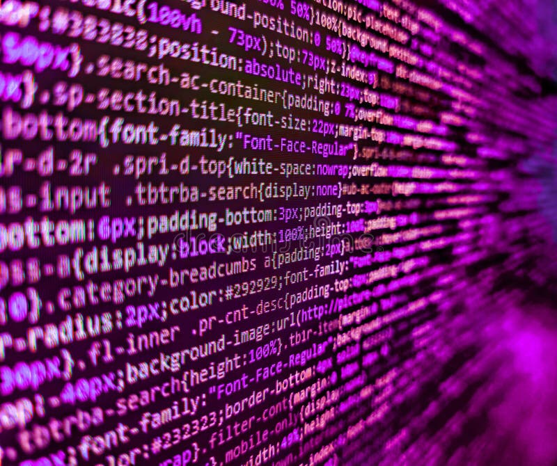 Blurred Screen with Selective Focus. Programming Code Abstract Screen ... Blurred Screen with Selective Focus. Programming Code Abstract Screen ...
