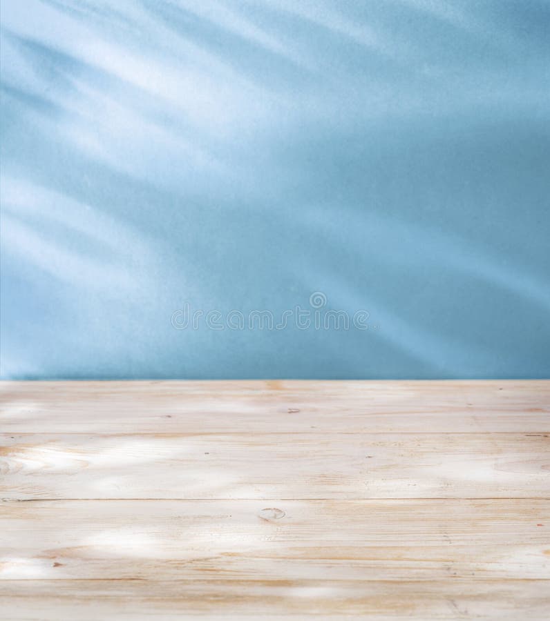 Blurred Shadow of Tropical Palm Leaves on Pink Wall and Table Top in ...