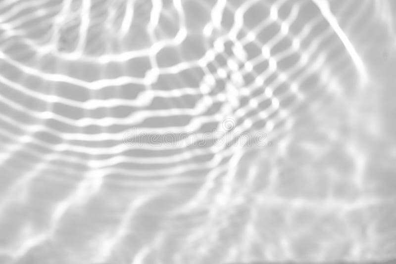 Blurred Shadow and Light Caustic Effect on a White Wall Stock Photo ...