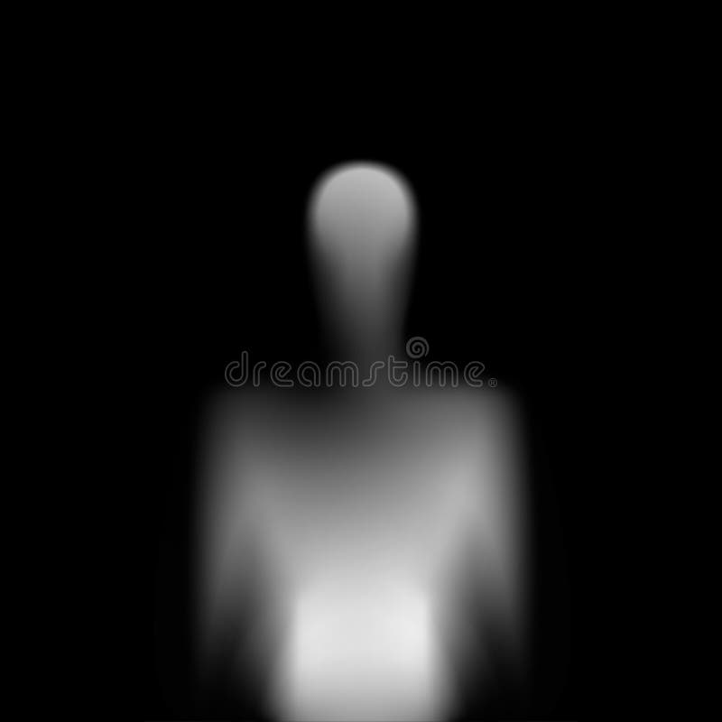 Blurred Shadow stock illustration. Illustration of depression - 231409937