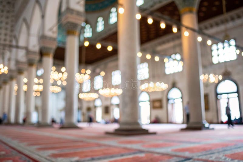 Blurred Mosque Interior Background Stock Illustrations – 255 Blurred ...