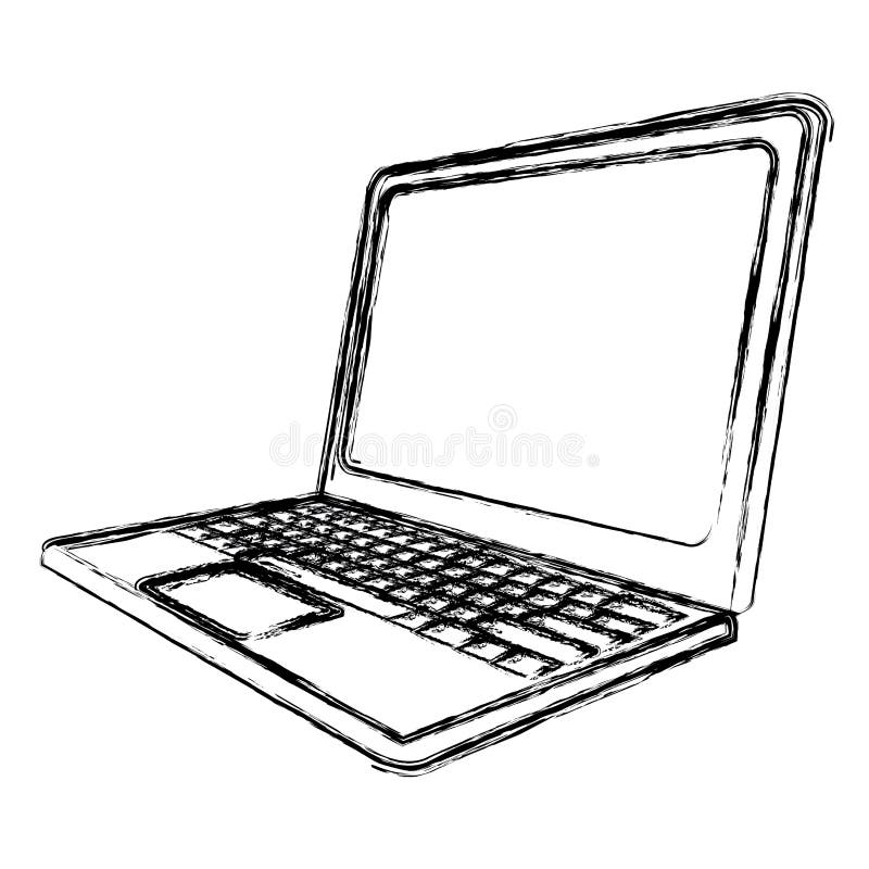 Laptop Side View Stock Illustrations – 7,107 Laptop Side View Stock ...