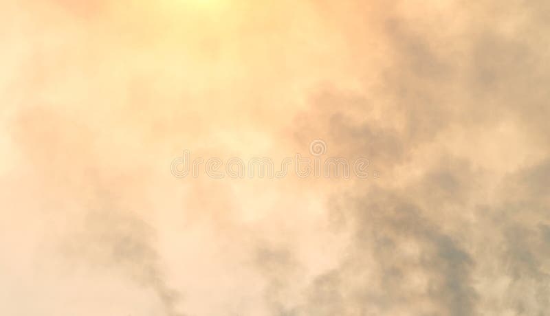 Blurred Sky Cloud Air Pollution for Background, Atmosphere Pollution ...