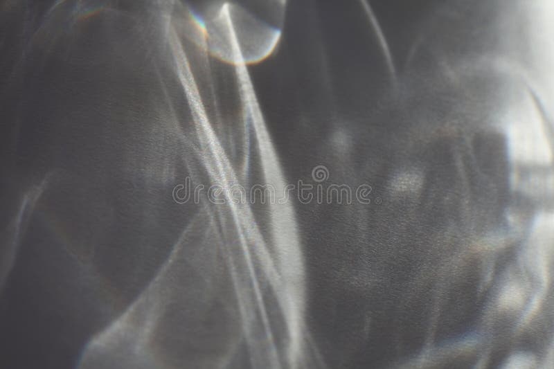 Blurred Soft Focus Gray Grain Texture Wall with Rainbow Refraction ...