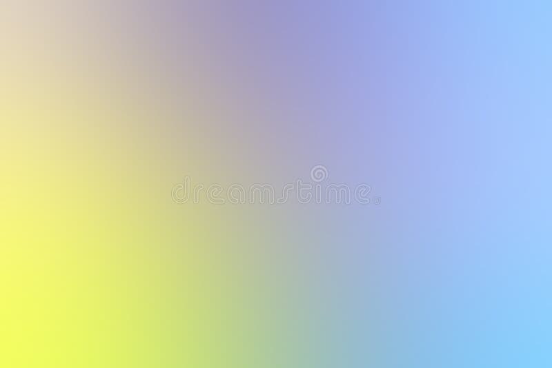 Blurred Soft Yellow and Blue Gradient Colorful Light Shade Background ...