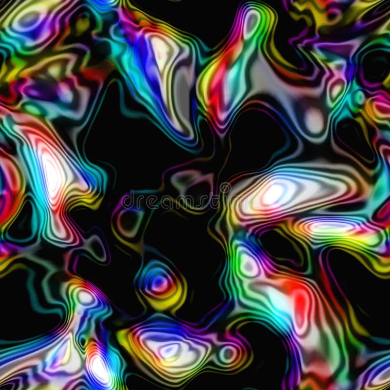 Blurred Solarized Ombre Seamless Texture. Trendy Soft Multicolor ...