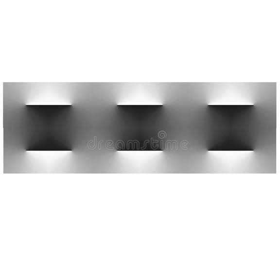 Blurred Square Blocks. Gradient Pixel Effect. Monochrome Vector Shape ...