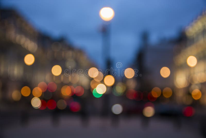 Blurred street at night stock image. Image of blurred - 90560777