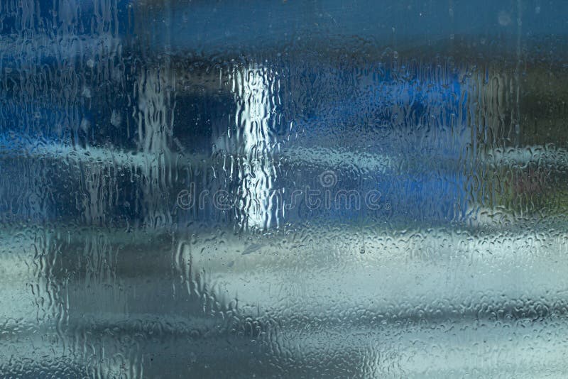 Blurred Texture of Transparent Wet Surface. Cold Glass Background Stock ...