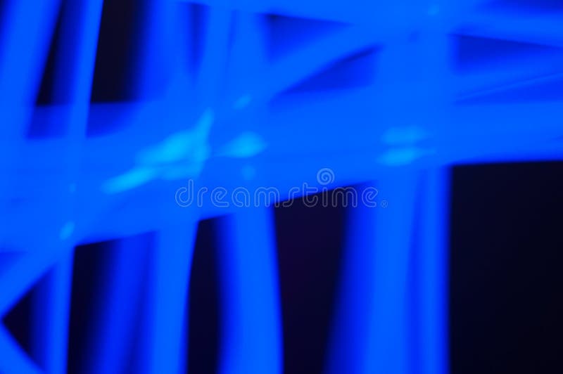 Blue Thick Lines - Luminous 3d Composition, on a Black Background ...