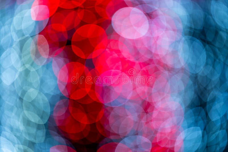Background Full of Unfocused Colored Lights. Blurred Traces of Lights ...