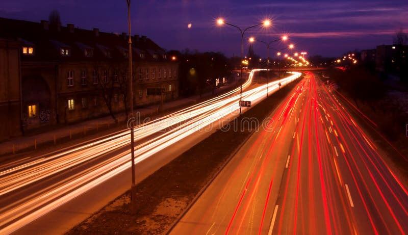Blurred traffic lights stock image. Image of horizontal - 4799469