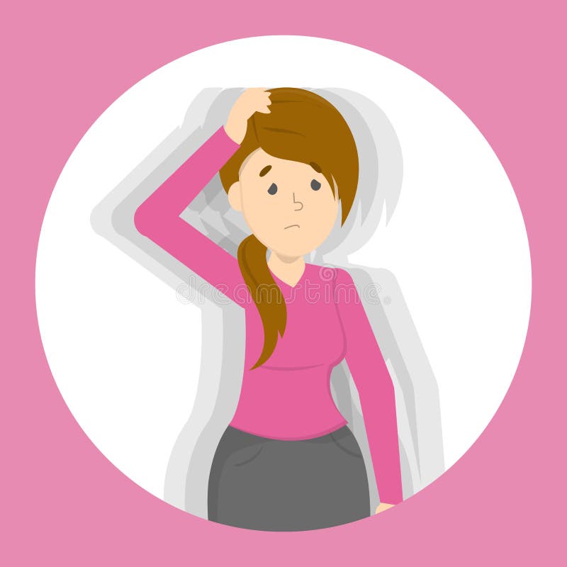 Blurred Vision As a Symptom of the Disease Stock Vector - Illustration ...